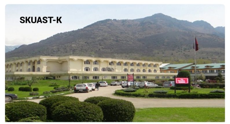 SKUAST-K Among Three Best Performing Agri Universities Under NAHEP ...