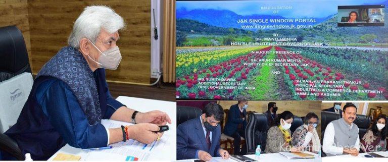 J&K Gets Single Window Clearance System – Kashmir Observer