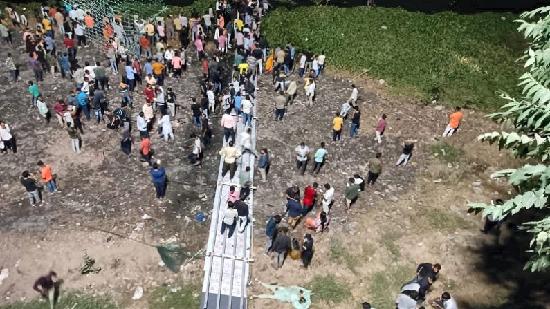 Gujarat: Morbi Bridge Collapse Toll Rises To 134; Rescue Operation On – Kashmir Observer