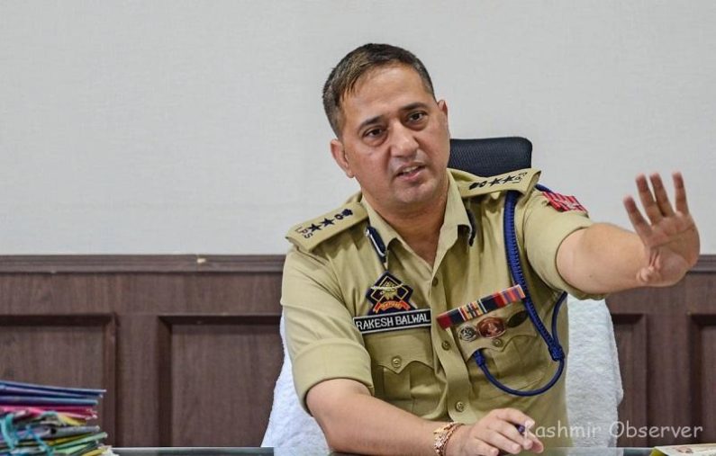 Srinagar Police Chief Rakesh Balwal Shifted To Troubled Manipur ...