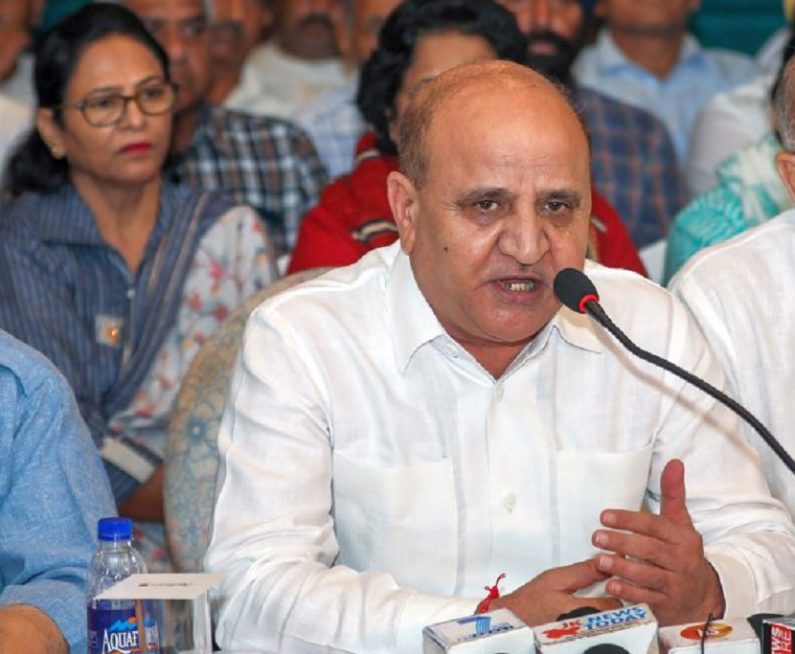 Tara Chand Regrets Leaving Congress For Azad – Kashmir Observer