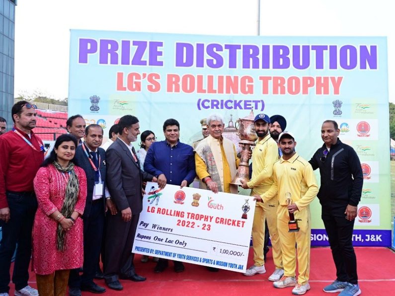 LG Addresses Closing Ceremony Of LG's Rolling Trophy - Kashmir Observer