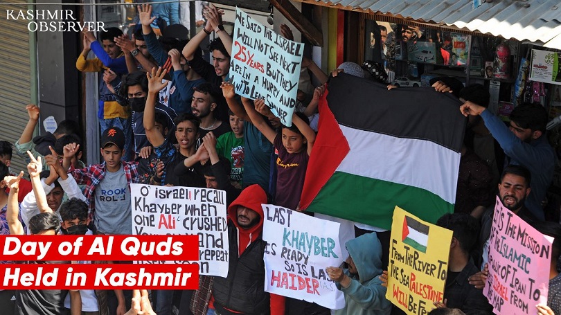 Day of Al Quds Held in Kashmir – Kashmir Observer