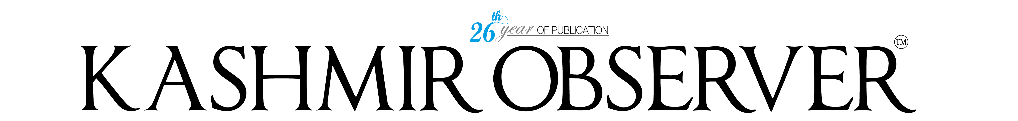 Kashmir Observer Newspaper Logo – Kashmir Observer