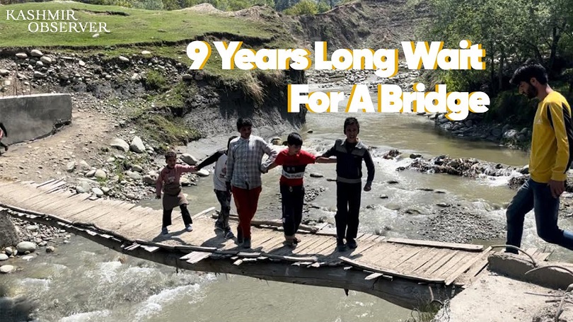 9 Years long wait for a Bridge? – Kashmir Observer