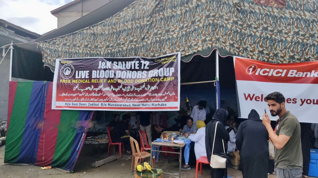 400 Blood Pints Collected At Zadibal On Ashura Day – Kashmir Observer