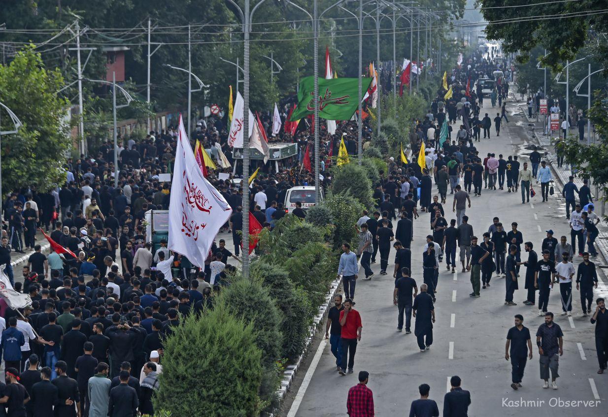 In Photos | 8th Muharram Procession Taken Out On Traditional Route In ...