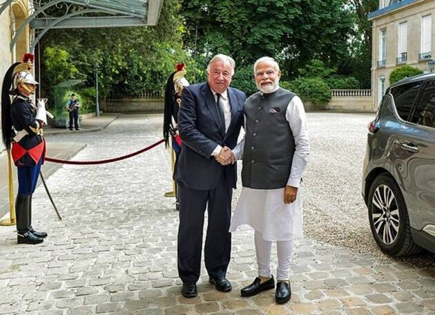 PM Modi Visits France, Honoured With Highest Award – Kashmir Observer