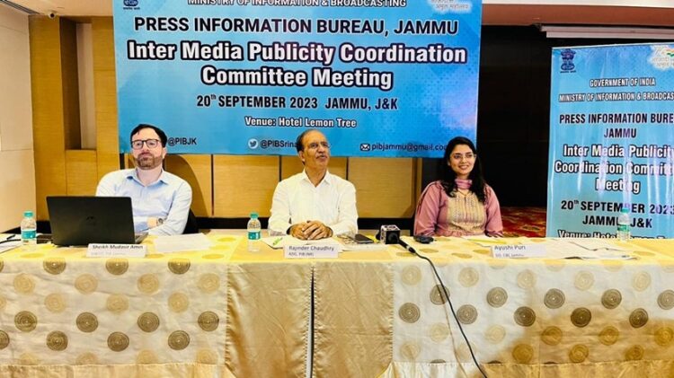 ADG PIB Presides Over IMPCC Meeting In Jammu – Kashmir Observer
