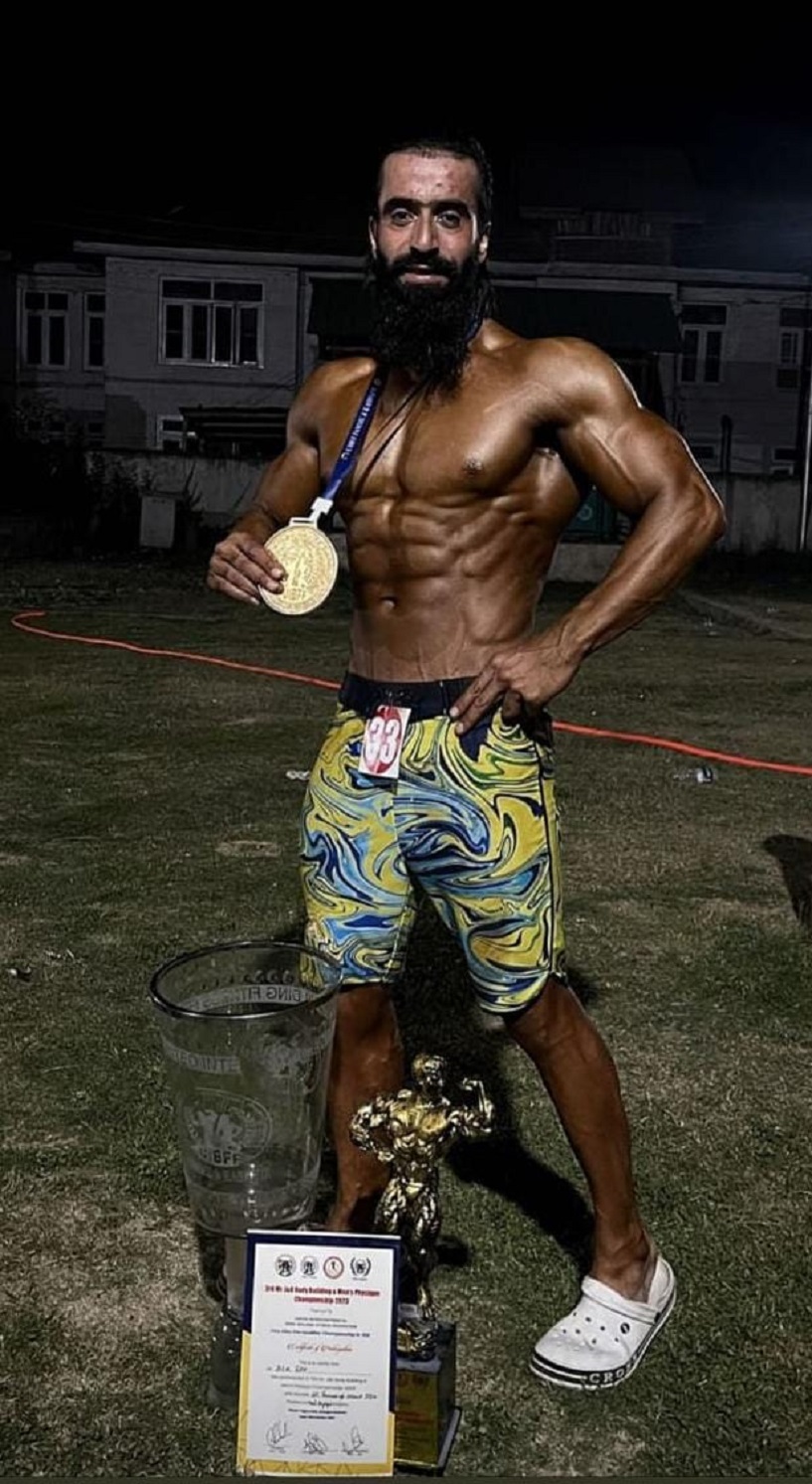 Bilal Rah Secures 1st In ‘Mr. J&K Body Building’ Championship – Kashmir Observer