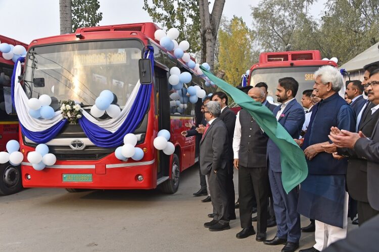 LG Thanks PM For Introducing Smart City Electric Buses In Srinagar ...