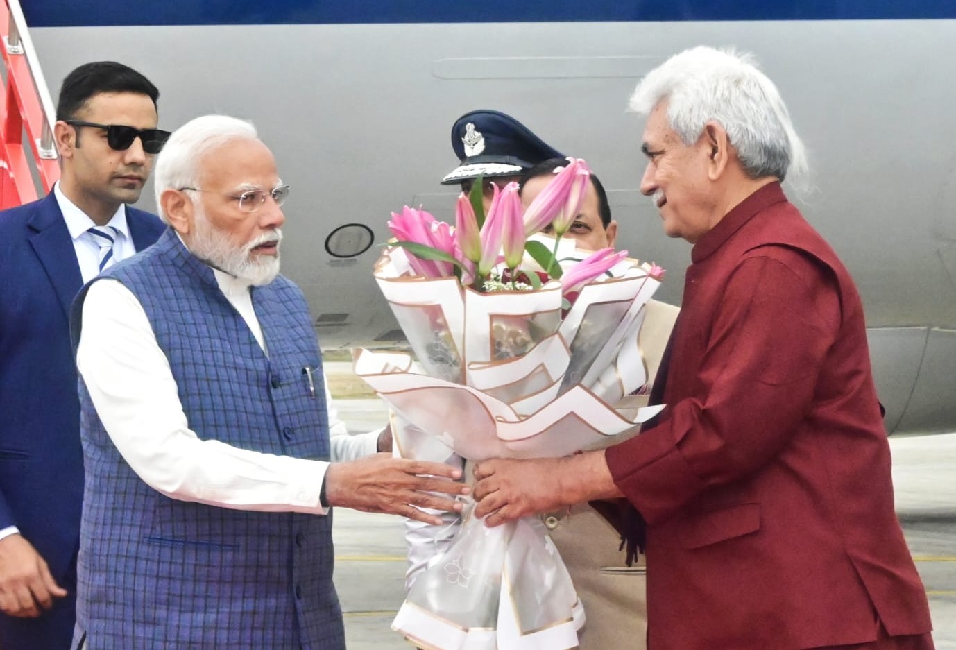 PM Modi Reaches Jammu To Inaugurate Various Projects, Address Rally ...