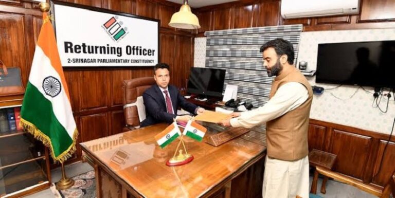 Agha Ruhullah Among 39 File Nominations From Srinagar – Kashmir Observer