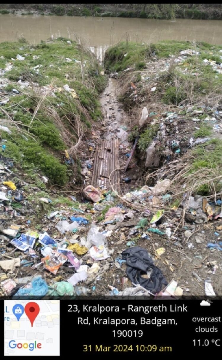 Srinagar Uptown and Budgam Get Unclean Doodh Ganga Water – Kashmir Observer