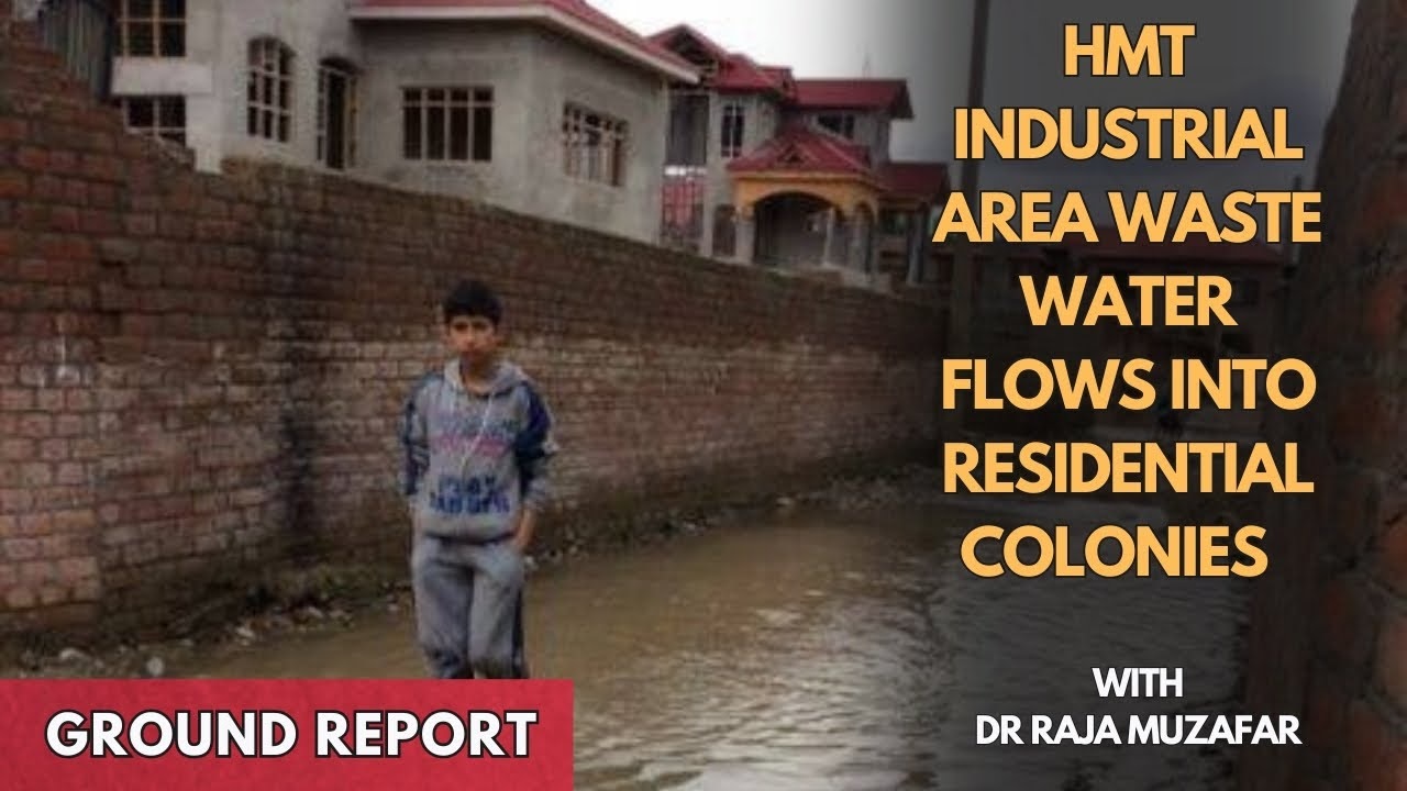 Video: Ground Report | HMT Industrial Area Waste Water Flows Into ...