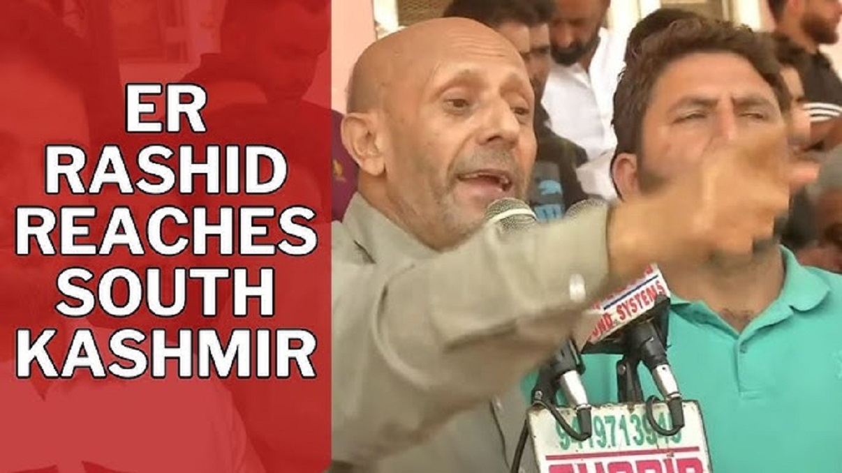 Video: Er Rashid Reaches South Kashmir – Kashmir Observer