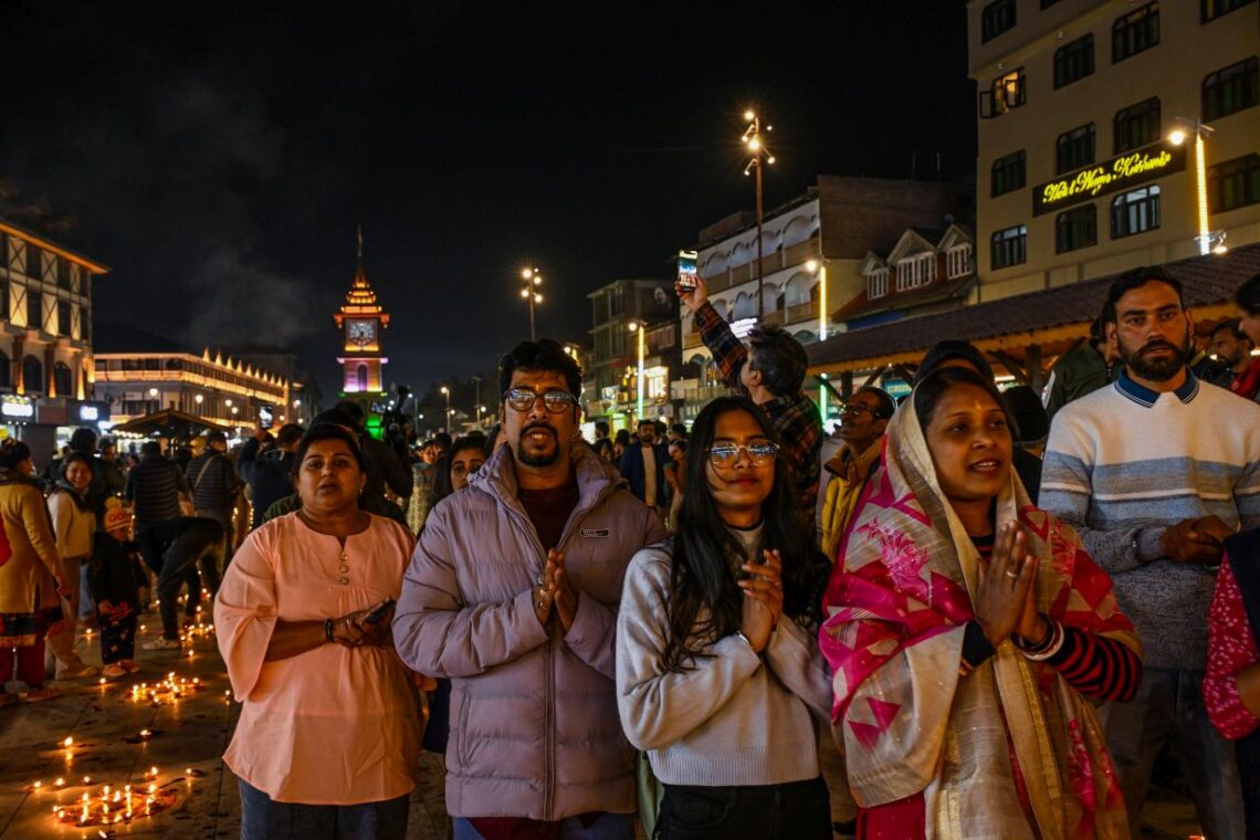 In Photos: Diwali Celebrated At Srinagar’s Iconic Clock Tower – Kashmir ...
