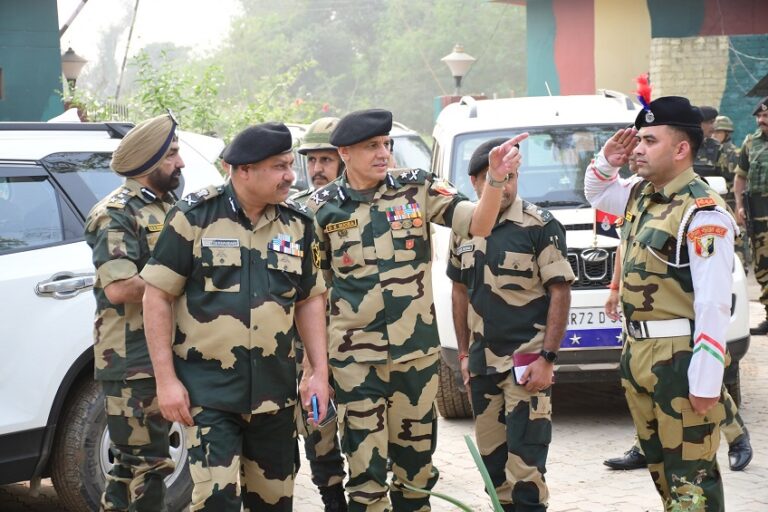 BSF Additional DG Reviews Security In Border Areas Of Jammu – Kashmir ...