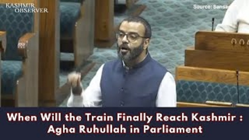 Video- When Will The Train Finally Reach Kashmir: Aga Ruhullah In ...
