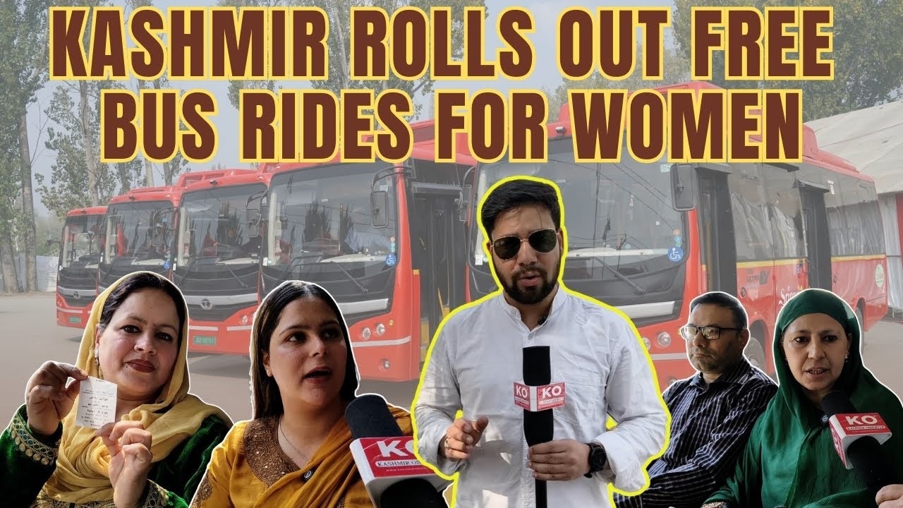 Video: Kashmir Rolls Out Free Bus Rides for Women – Kashmir Observer