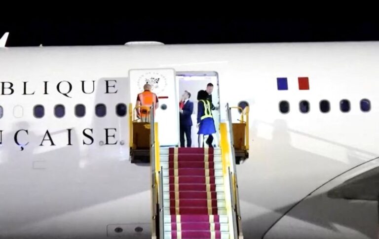 French President Macron Plays Down Apparent Shove From Wife In Vietnam ...