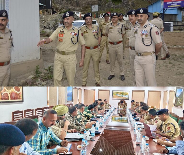 DGP Chairs Joint Security Review Meet Ahead Of Amarnath Yatra – Kashmir ...