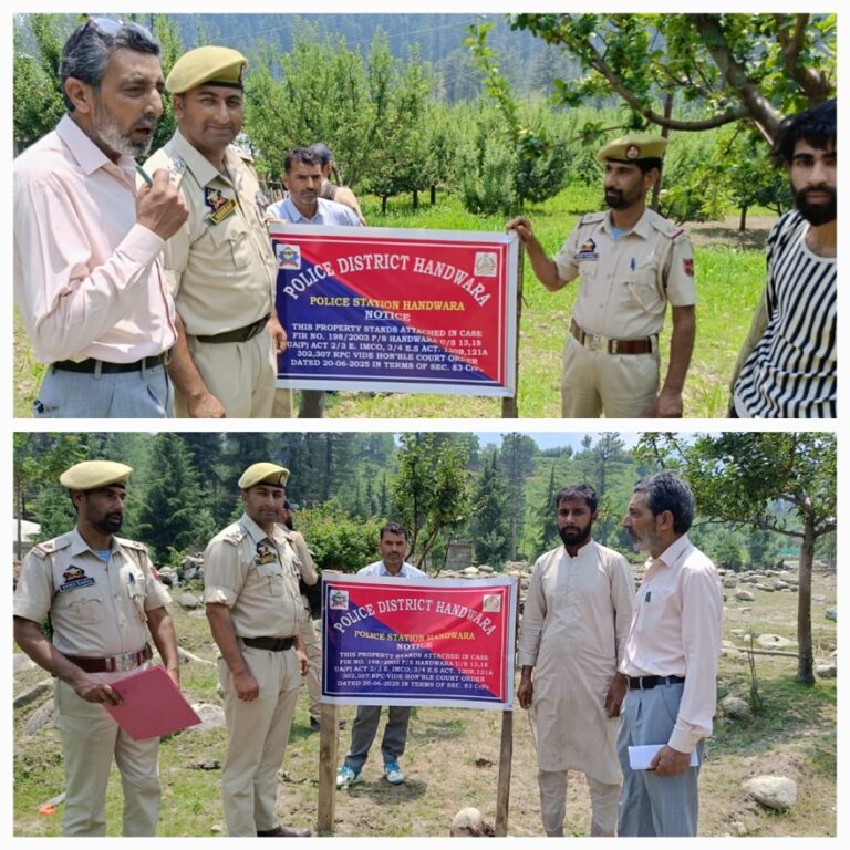 Properties Of Two PoK-Based Handlers Attached In North Kashmir’s ...