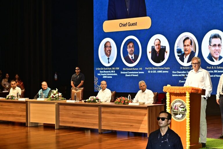 Dream Of PM Has Taken Shape: CM On AIIMS Jammu – Kashmir Observer