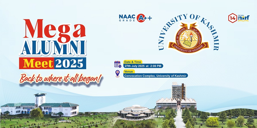 Kashmir University’s Mega Alumni Meet 2025 – Kashmir Observer
