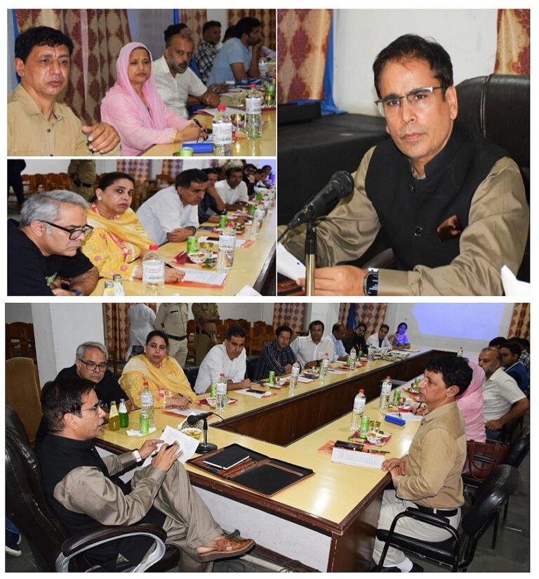 Tanvir Pushes For Early Completion Of Projects At JLNM Hospital ...