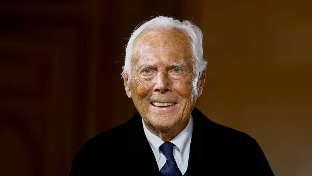 Iconic Designer Giorgio Armani Dead at 91 – Kashmir Observer