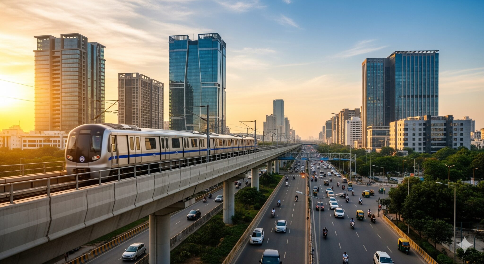 Foundation Stone Laid for Gurugram Metro Phase 1; Property Market ...