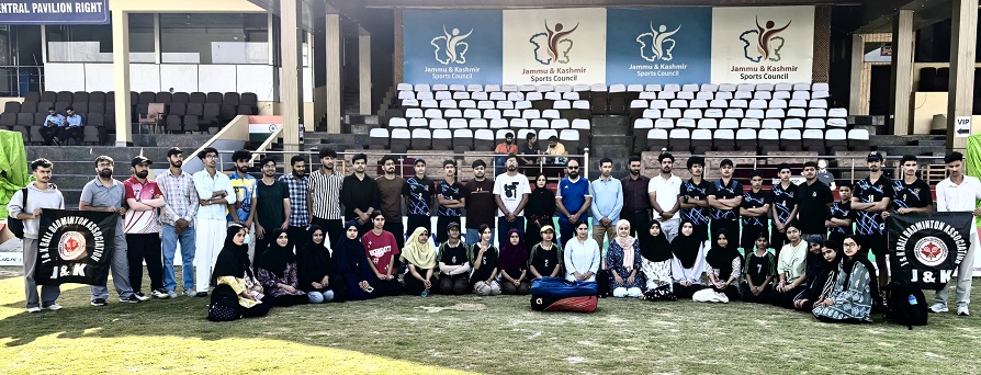 Senior, Sub-Junior Ball Badminton Teams Screened At Bakshi Stadium ...