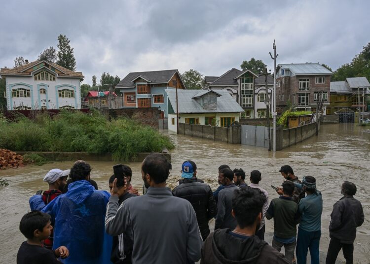 Massive Rainfall Triggers Flood-Like Situation Across Srinagar ...