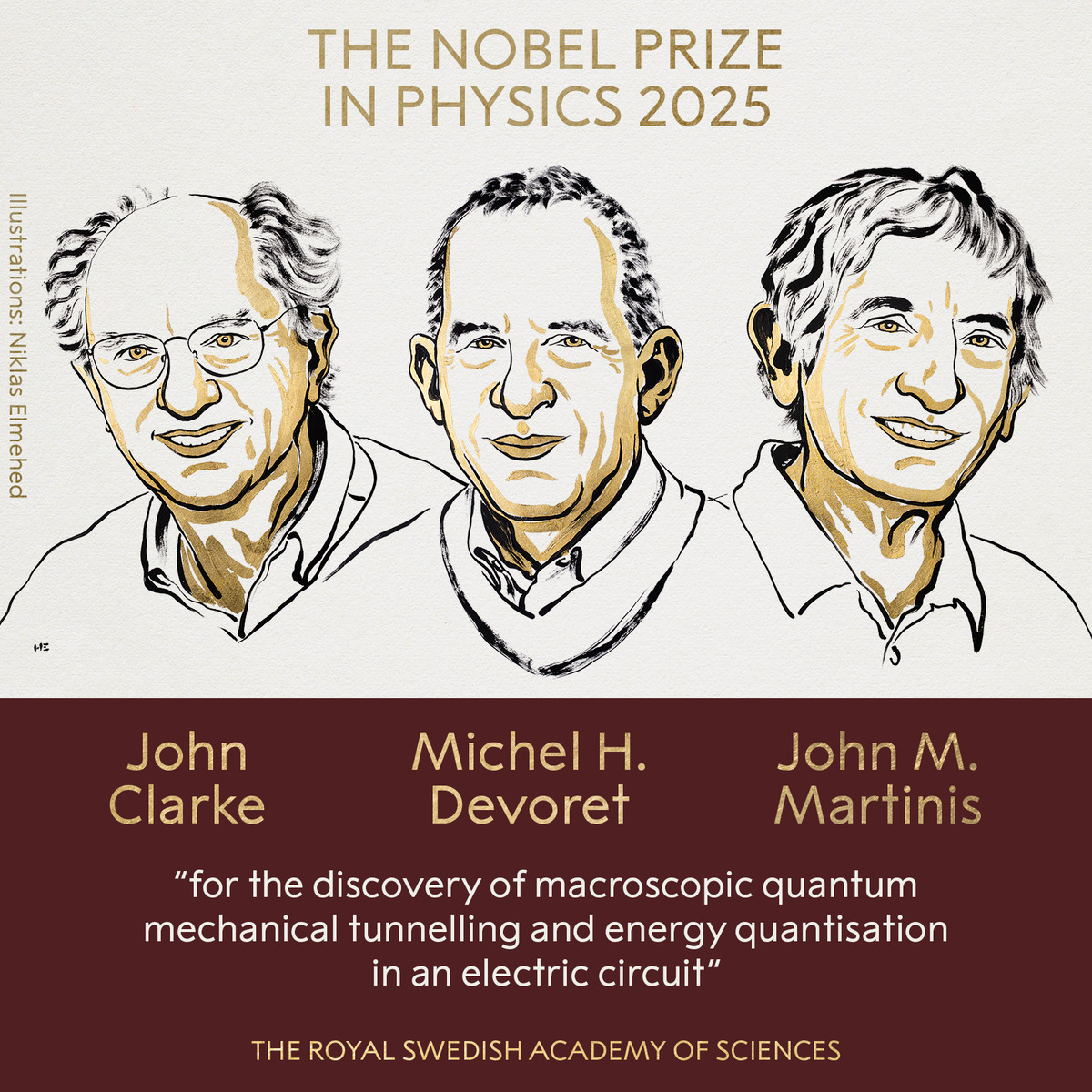 Three Scientists Win Nobel Prize In Physics For Quantum Tunneling ...