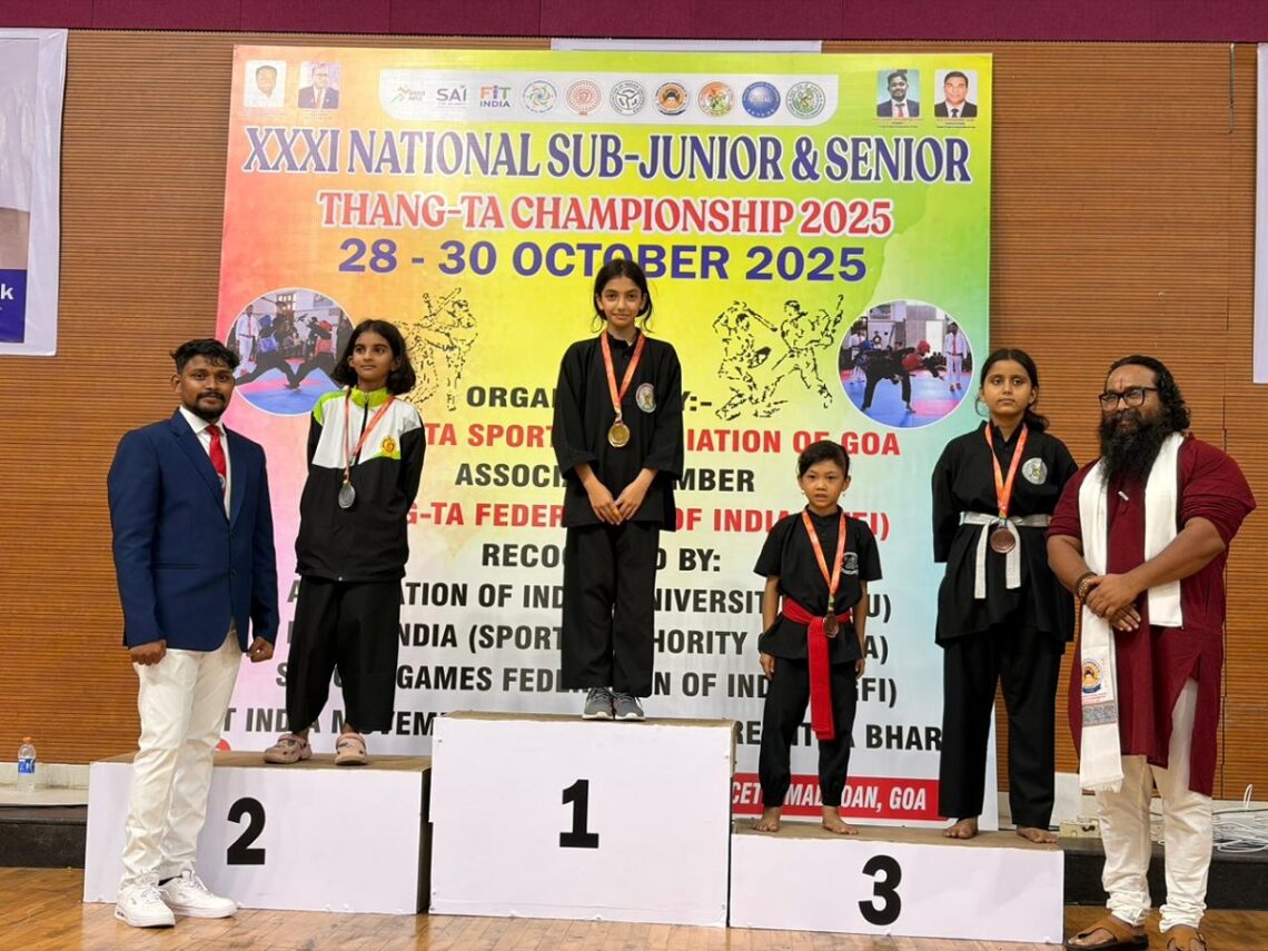 DPS Srinagar Students Shine At 31st National Thang Ta Championship – Kashmir Observer