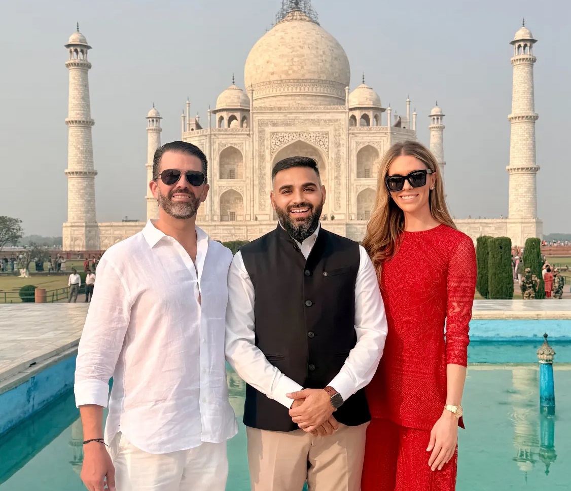 US President’s Son Donald Trump Jr. Visits Taj Mahal – Kashmir Observer