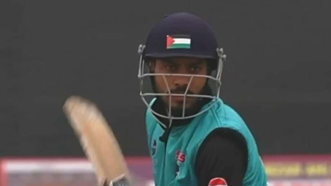 J&K Police Order Probe After Cricketer Wears Palestinian Flag Helmet ...