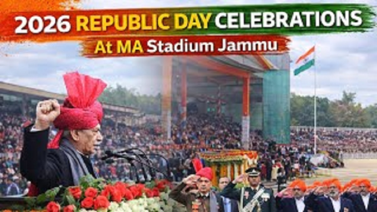 Video: 77th Republic Day Celebrations in Jammu - Kashmir Observer
