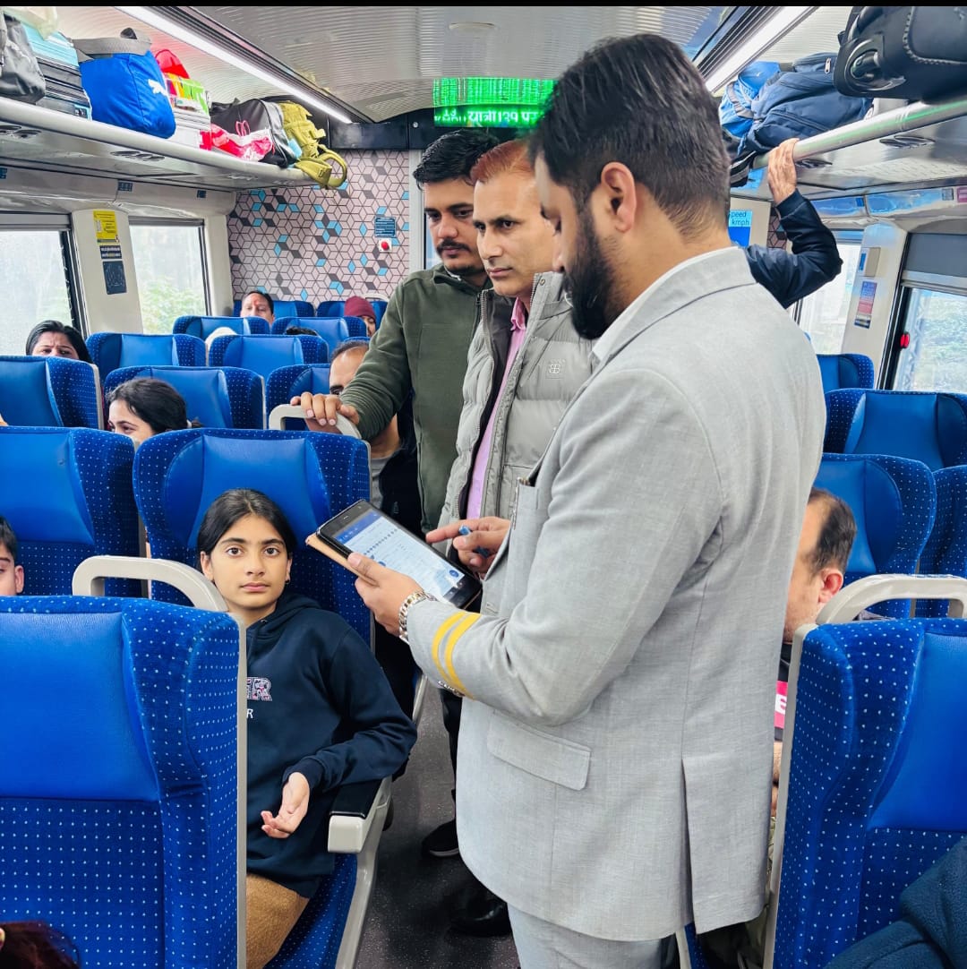 31 Ticketless Passengers Caught During Surprise Check on Vande Bharat ...